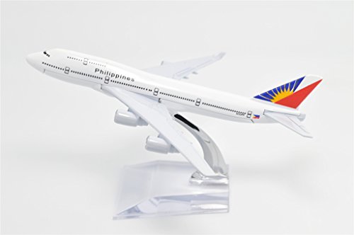 TANG DYNASTY(TM 1:400 16cm B747-400 Philippine Airlines Metal Airplane Model Plane Toy Plane Model