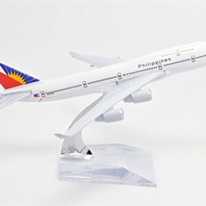 TANG DYNASTY(TM 1:400 16cm B747-400 Philippine Airlines Metal Airplane Model Plane Toy Plane Model