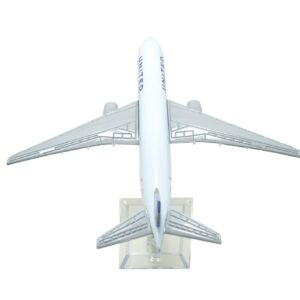 TANG DYNASTY(TM) 1:400 16cm B777 United Airlines Metal Airplane Model Plane Toy Plane Model