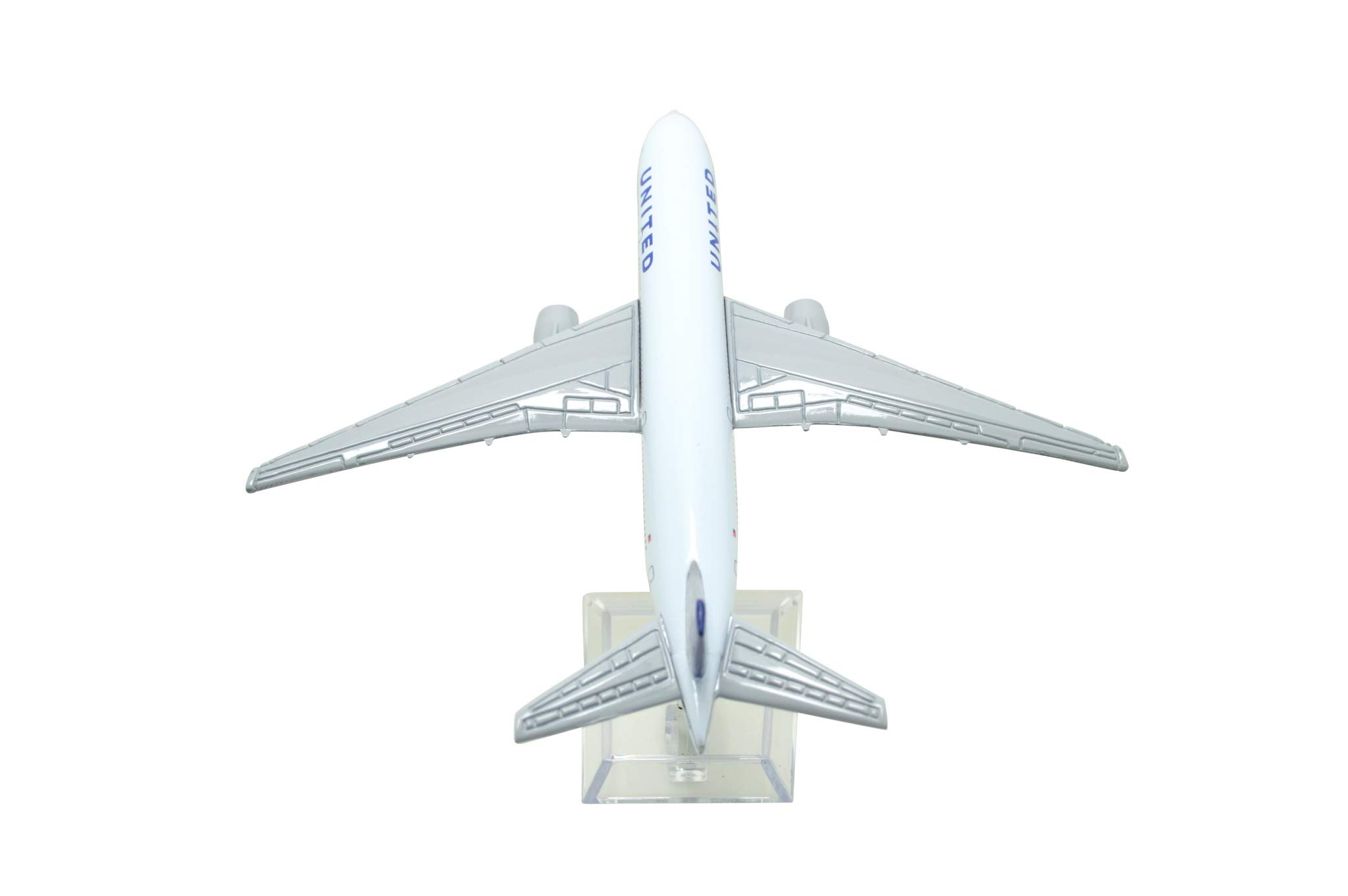 TANG DYNASTY(TM) 1:400 16cm B777 United Airlines Metal Airplane Model Plane Toy Plane Model