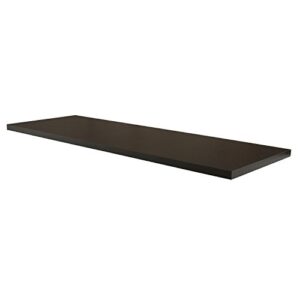 econoco black melamine shelf for outrigger (pack of 2)