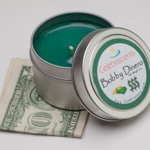 'Bobby Dinero' Money Drawing and Scented Soy Candle