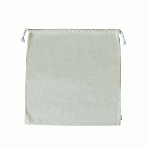 Augbunny 100% Cotton Canvas Travel Laundry Bag, 2-Pack