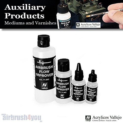 Vallejo Airbrush Flow Improver 200ml Paint Set