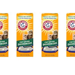 ARM & Hammer Cat Litter Deodorizer-Super Size Pack-30 oz Pack of 4