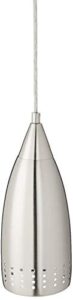 westinghouse lighting 6101300 percy one-light indoor mini pendant, white