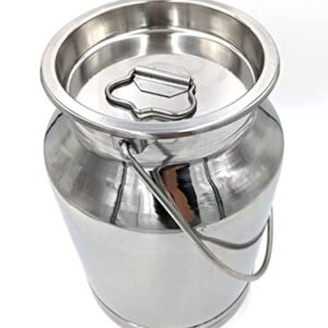 Stainless Steel Milk Can Totes (10 liter)