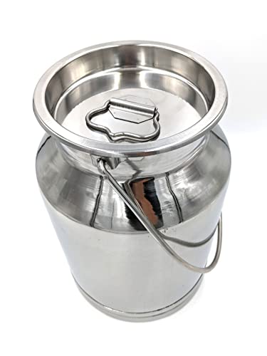 Stainless Steel Milk Can Totes (10 liter)