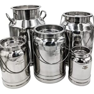 Stainless Steel Milk Can Totes (10 liter)