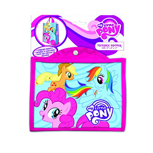 Vandor 42076 My Little Pony Packable Shopper Tote, Multicolored