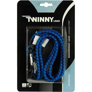 twinny-load 627998015 luggage strap with carbine hooks, 8 mm x 120 cm