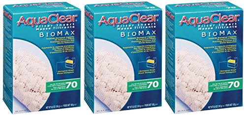 Fluval Aquaclear 70 Biomax (3 Pack)