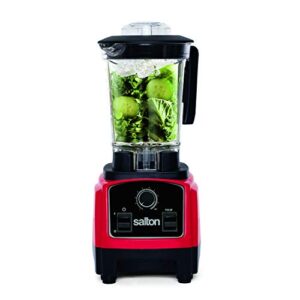 salton compact power, red blender, 1.2 liters (bl1638r)