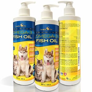 terramax pro liquid omega-3 fish oil for dogs and cats, 16 fl. oz.