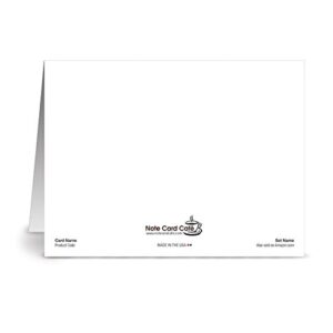 Note Card Cafe Thanksgiving Greeting Cards with Kraft Envelopes | 24 Pack | Thanksgiving Centerpiece Design | Blank Inside, Glossy Finish | Winter, Fall, Autumn, Holiday