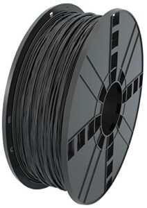 mg chemicals pla17bk1 black pla 3d printer filament, 1.75 mm, 1 kg spool