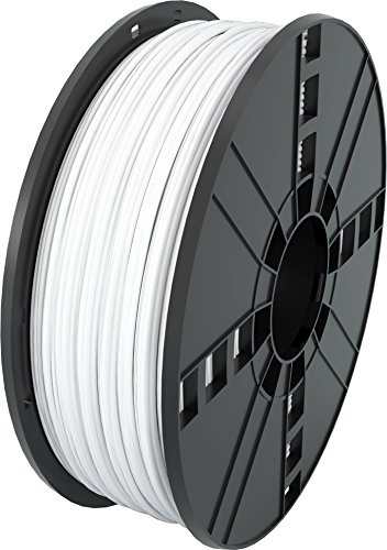 MG Chemicals White ABS 3D Printer Filament, 2.85 mm, 1 kg Spool