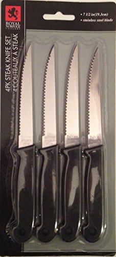 Royal Norfolk 4pk Steak Knife Set