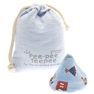 pee-pee teepee wild west blue - laundry bag