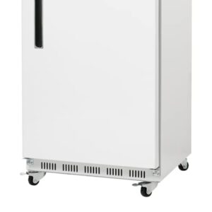 Arctic Air AWR25 White Single Solid Door Reach in Commercial Refrigerator - 25 cu. ft. Capacity, 115v