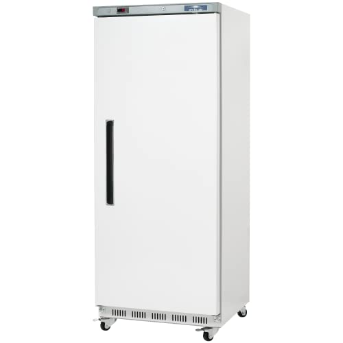 Arctic Air AWR25 White Single Solid Door Reach in Commercial Refrigerator - 25 cu. ft. Capacity, 115v