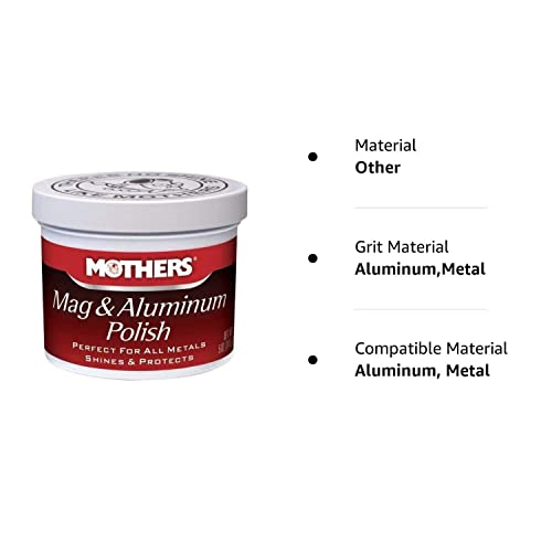 Mothers 05100 5 Oz Mag & Aluminum Polish