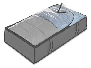 whitmor zippered underbed storage bag