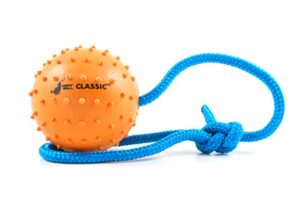 the nero ball classic tm - k-9 ball on a rope reward and exercise toy - police k-9 - schutzhund