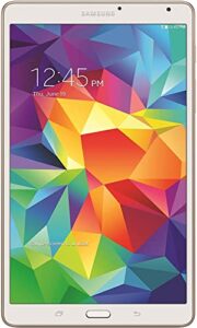 samsung galaxy tab s 8.4-inch tablet (16 gb, dazzling white) (renewed)