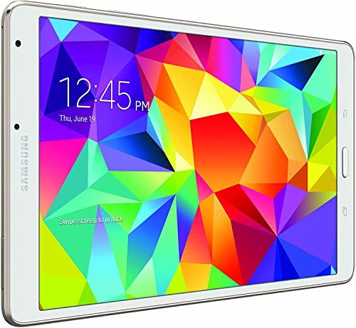 Samsung Galaxy Tab S 8.4-Inch Tablet (16 GB, Dazzling White) (Renewed)