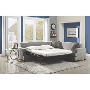 Coaster Home Furnishings Tess Sectional Sofa for Corners Grey, CO-500727