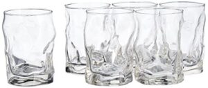 bormioli rocco sorgente 14.25 double old fashioned glass, set of 6