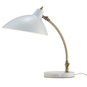 adesso 3168-02 peggy 15"-18" desk lamp, smart outlet compatible