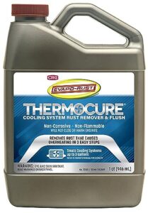 crc thermocure coolant system rust remover, 32 oz, rust remover for vehicle cooling systems, removes rust scale and deposits