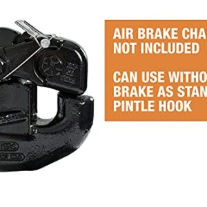 Buyers Products PH55 50 Ton Air Compensated Pintle Hook, 10-Hole Mount