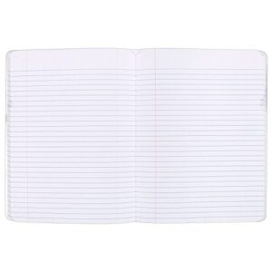 Mead Composition Notebook, Wide Ruled, 100 Sheets, 6 Pack (09910), Black/White