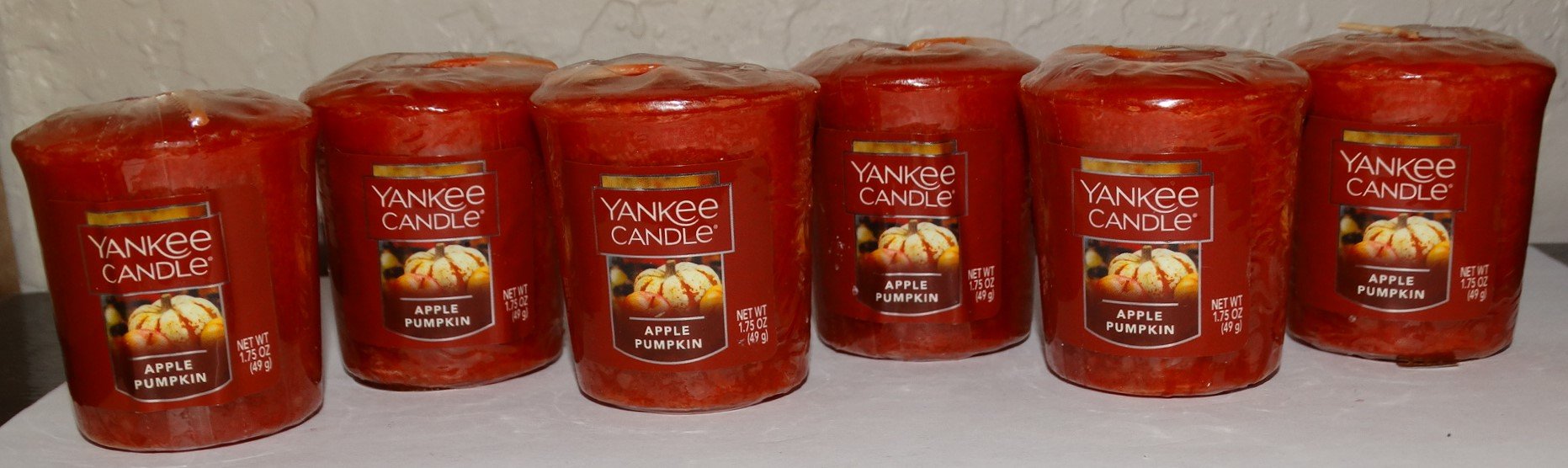 Yankee Candle Apple Pumpkin Votive (Pack of 6)