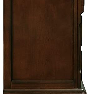 Signature Design by Ashley Porter Classic 2 Drawer Nightstand with Dovetail and Ball-bearing Construction, Dark Brown