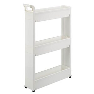 slim storage cart 3 tier