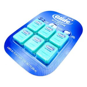 Glide Crest Comfort Plus Dental Floss Mint 40m each (6 pack)