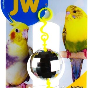 JW Pet Activitoys Disco Ball Bird Toy [Set of 3]