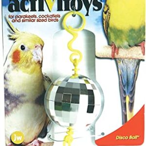 JW Pet Activitoys Disco Ball Bird Toy [Set of 3]