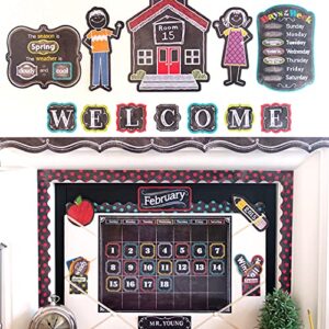 CTP Chalkboard Punch-Out Letters for Classroom – Essential Homeschool Supplies – Top Back to School Supplies Creative Teaching Press