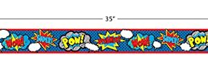 Teacher Created Resources Superhero Straight Border Trim (5586)