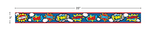 Teacher Created Resources Superhero Straight Border Trim (5586)