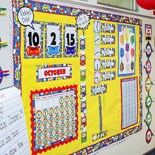 Teacher Created Resources Superhero Straight Border Trim (5586)