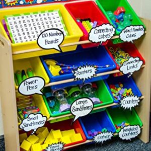 Teacher Created Resources Black and White Speech/Thought Bubbles Accents (5592)