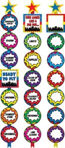 teacher created resources superhero ready reminders (5594)