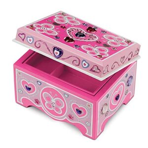 melissa & doug created by me! jewelry box wooden craft kit