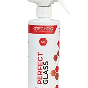 Gtechniq Auto G6 Perfect Glass - High Performance Ingredients Leaves No Smears or Streaks, 500ml